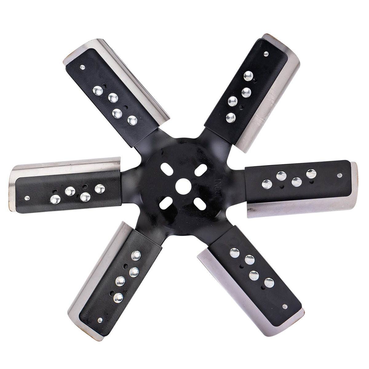 Derale 17615 - 15" Heavy Duty Stainless Steel Reverse Rotation Flex Fa – Complete Street Performance