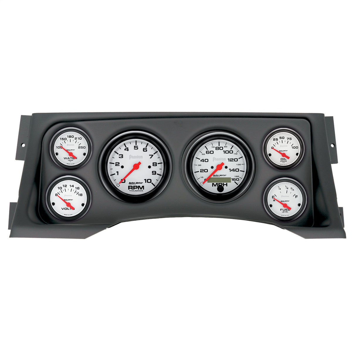 AutoMeter 2928-09 - DIRECT FIT DASH KIT; (3 3/8in. X2; 2 1/16in. X4); – Complete Street Performance