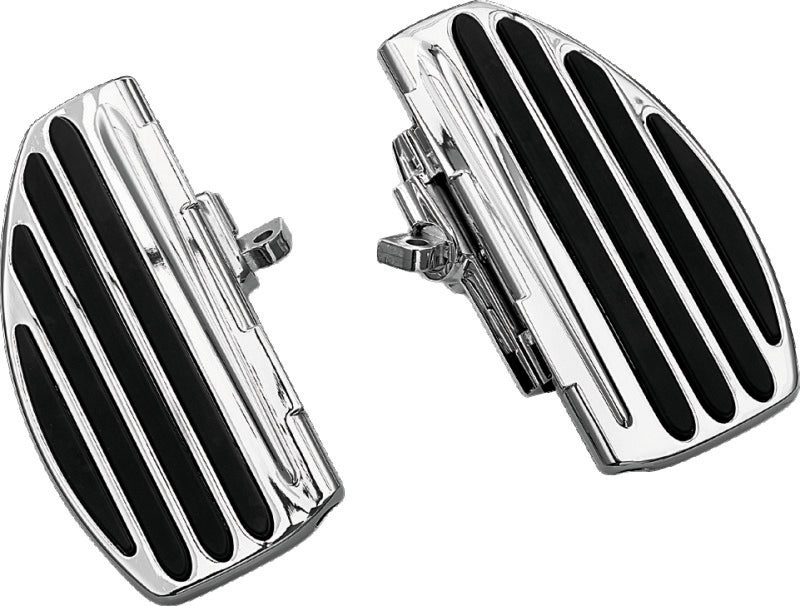 Kuryakyn 4455 - ISO Passenger Boards Chrome – Complete Street Performance