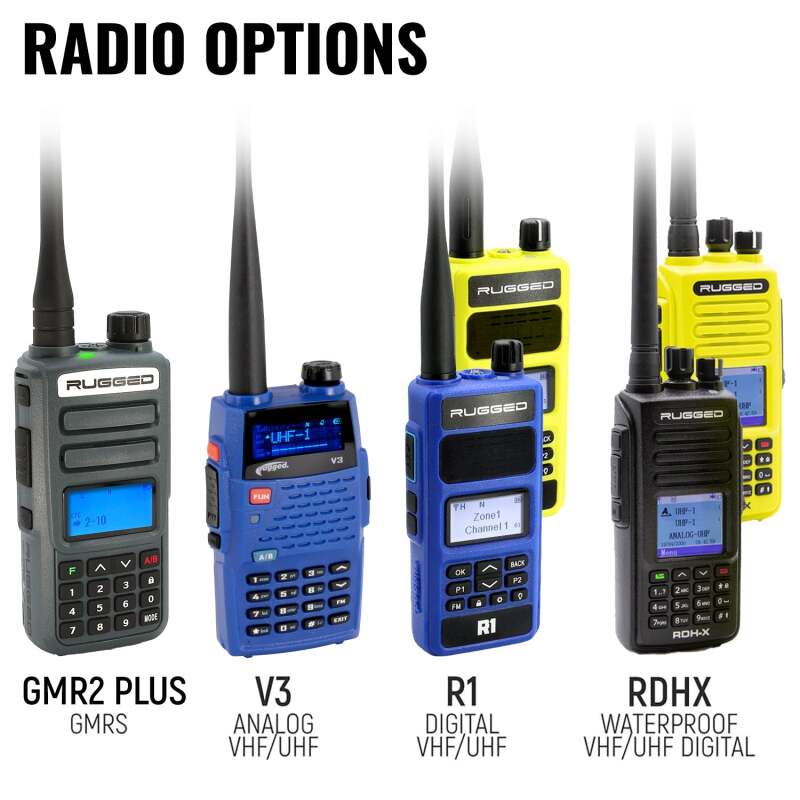 Rugged Radios MH-KIT-R1 - MOTO MAX Comm Kit w/ HD OFFROAD Cables With – Complete Street Performance
