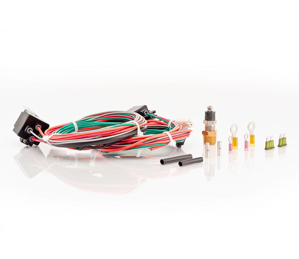 Be-Cool Radiators 75117 - Wiring Harness Kit for Dual Electric Fans Be – Complete Street Performance