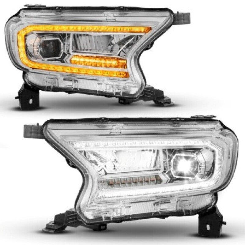 Anzo 111633A - 19-23 Ford Ranger (Factory Halogen Models) Full LED Pro ...