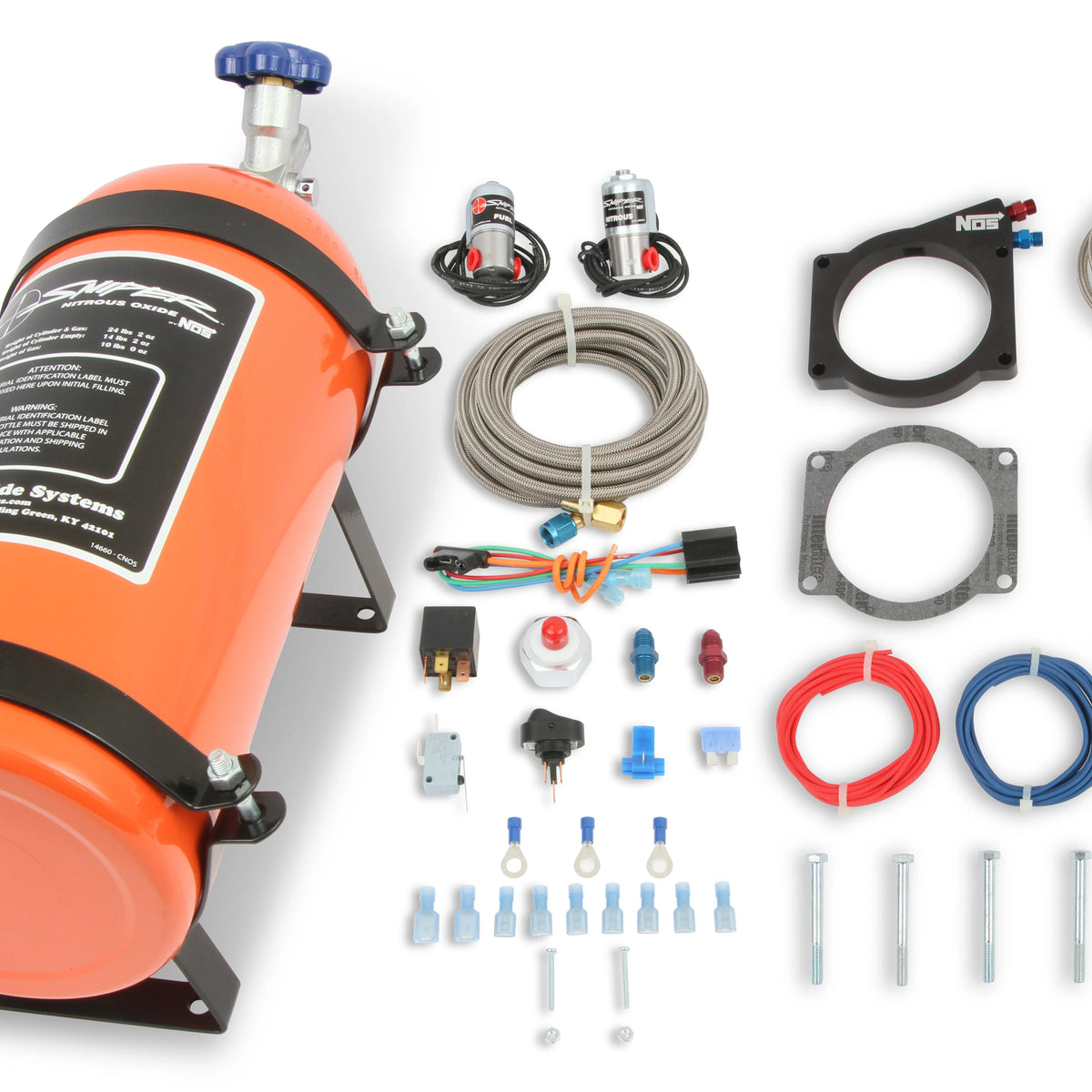 NOS 07163NOS - Sniper Wet EFI Nitrous Plate Kit – Complete Street ...