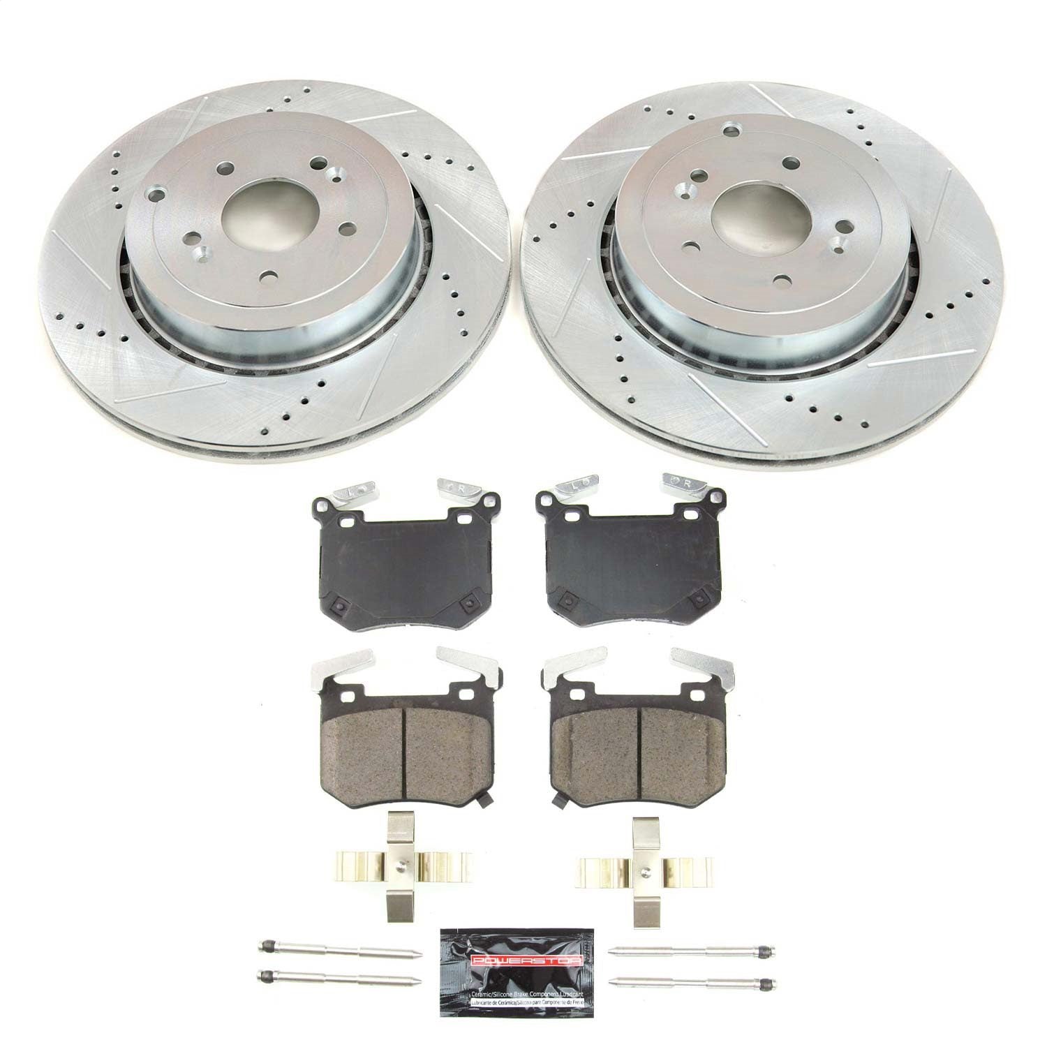 PowerStop K8491 - Power Stop 18-20 Kia Stinger Rear Z23 Evolution Brak ...