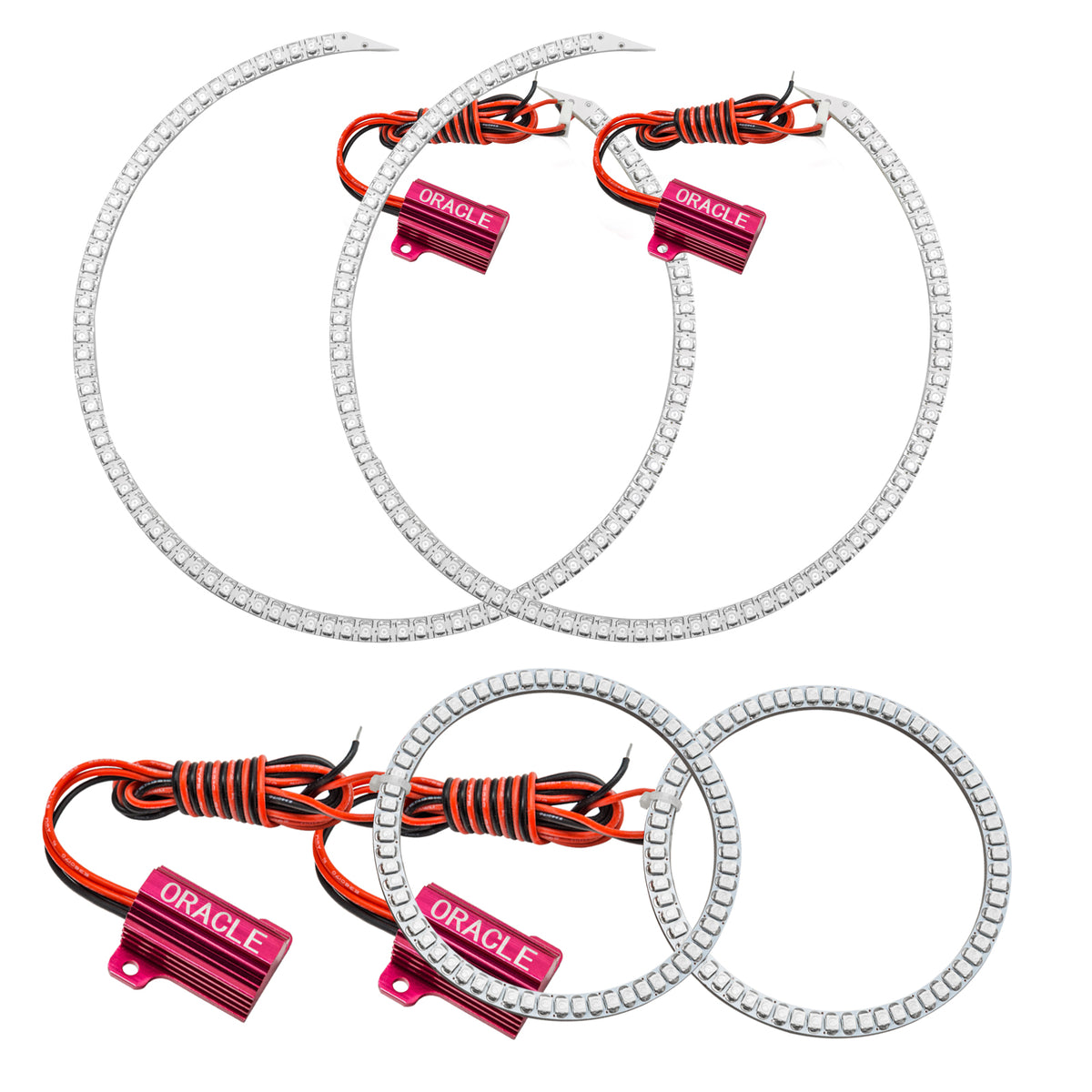 ORACLE Lighting 2507-001 - Pontiac G8 08-10 LED Halo Kit - White ...