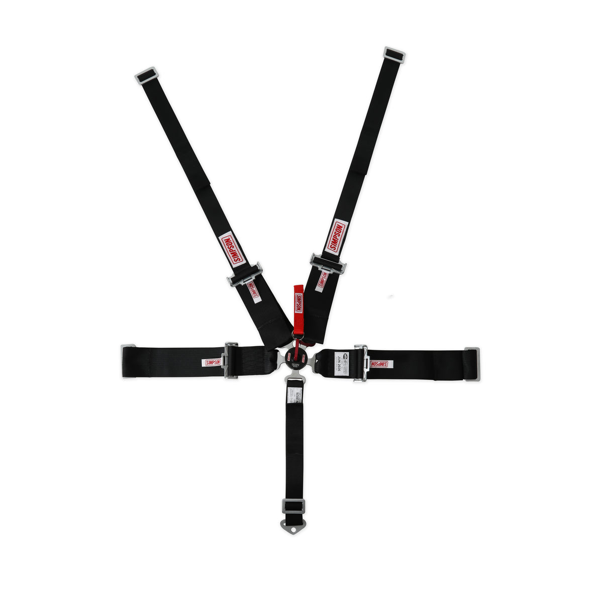 Simpson Safety 29112BKH - Simpson LCL 55" Lap Wrap-Around 5-Point Pull ...