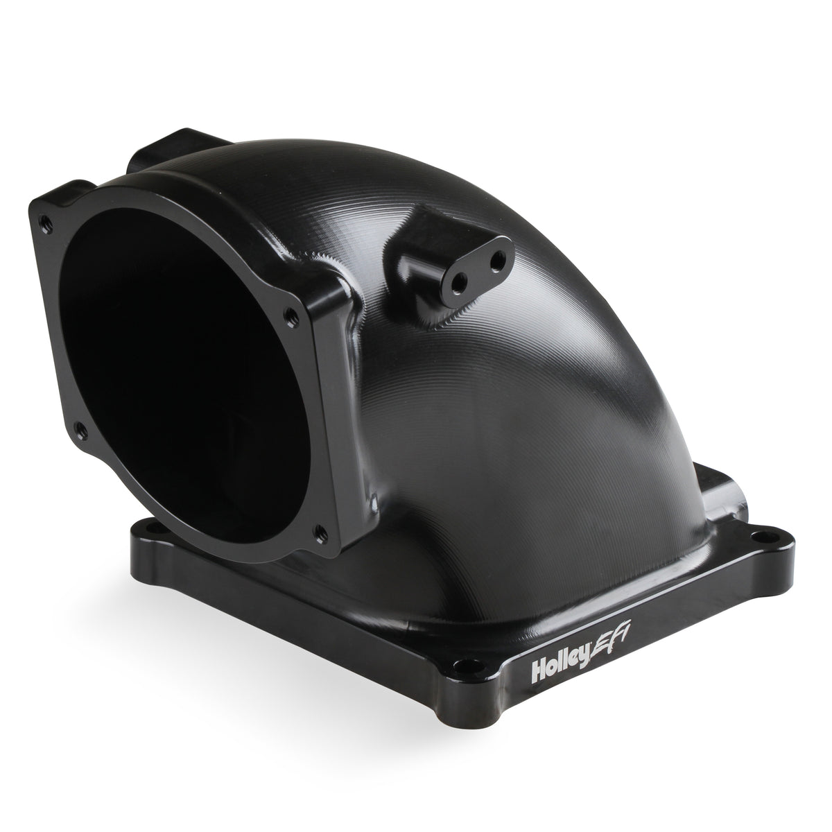 Holley EFI 300-253BK - EFI Throttle Body Intake Elbow – Complete Street ...