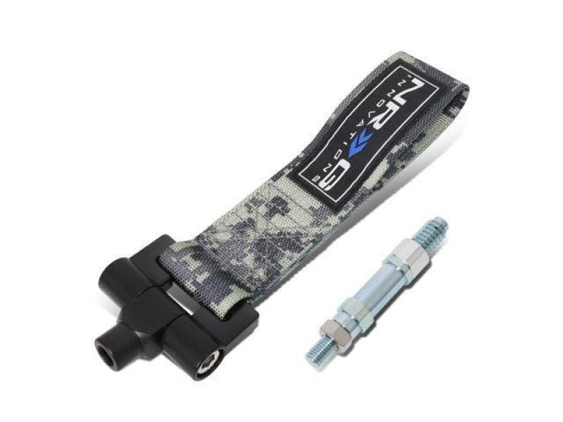 NRG TOW-142CM2 - Bolt-In Tow Strap Digital Camo- Nissan 350z 02-03 / I ...