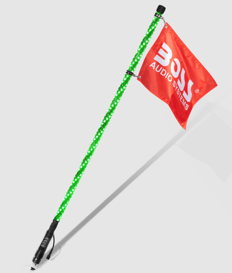 Boss Audio WP4 - Systems ATV Whip Antenna/ 48 inch/ Multicolor/ IP67 W ...