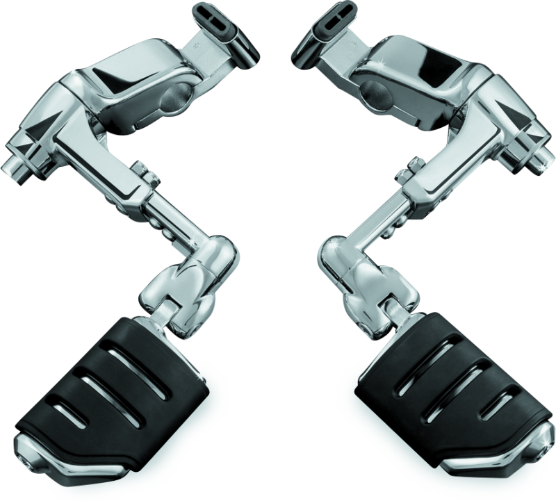 Kuryakyn 4081 - Ergo III Adjustable Mount With Trident Dually ISO Pegs ...