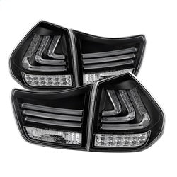 Spyder 5080837 - Lexus RX330/RX350 04-09 LED Tail Lights Black ALT-YD ...