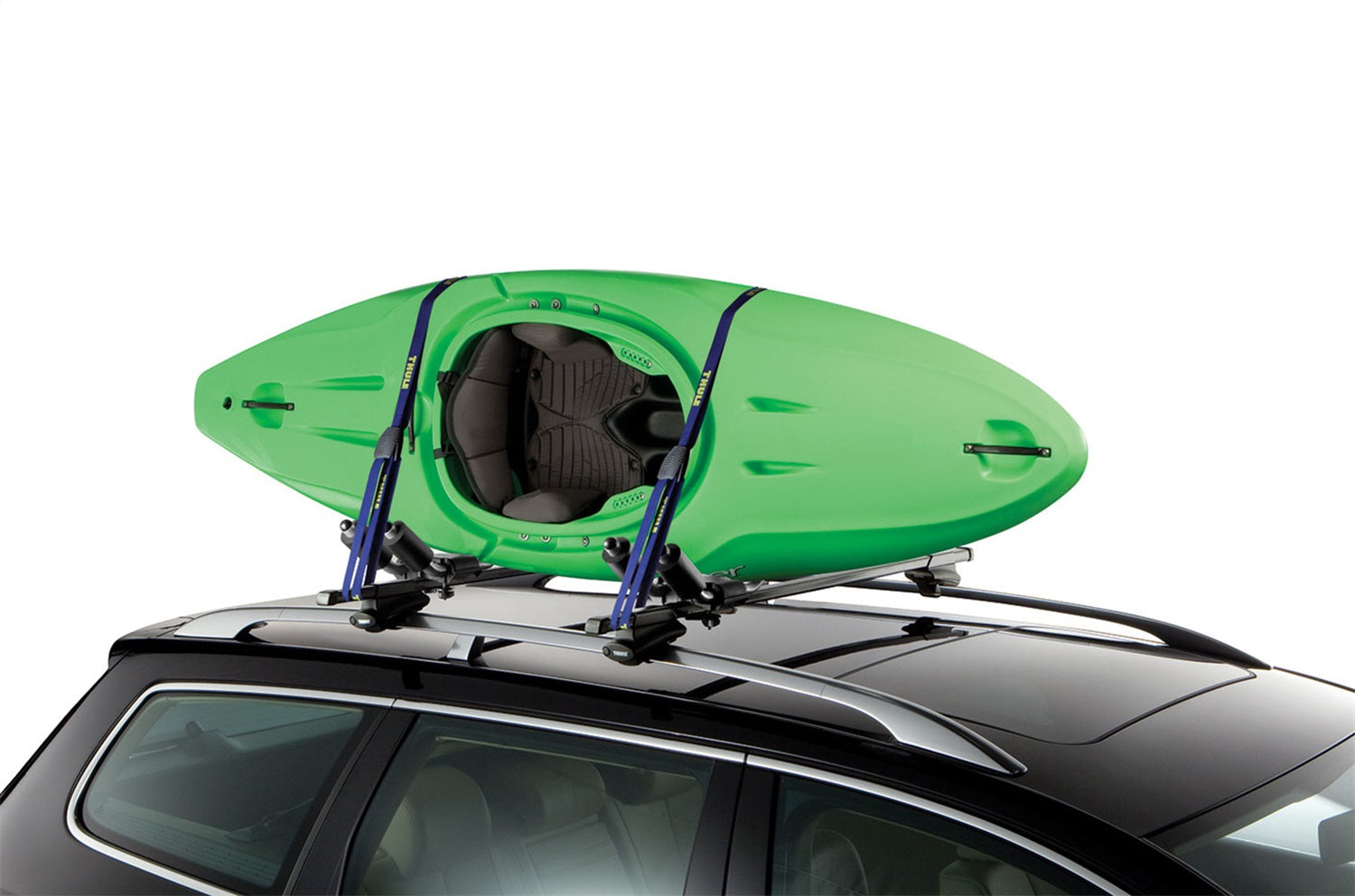 Thule 834 - Hull-A-Port J-Style Kayak Rack - Silver/Black – Complete ...