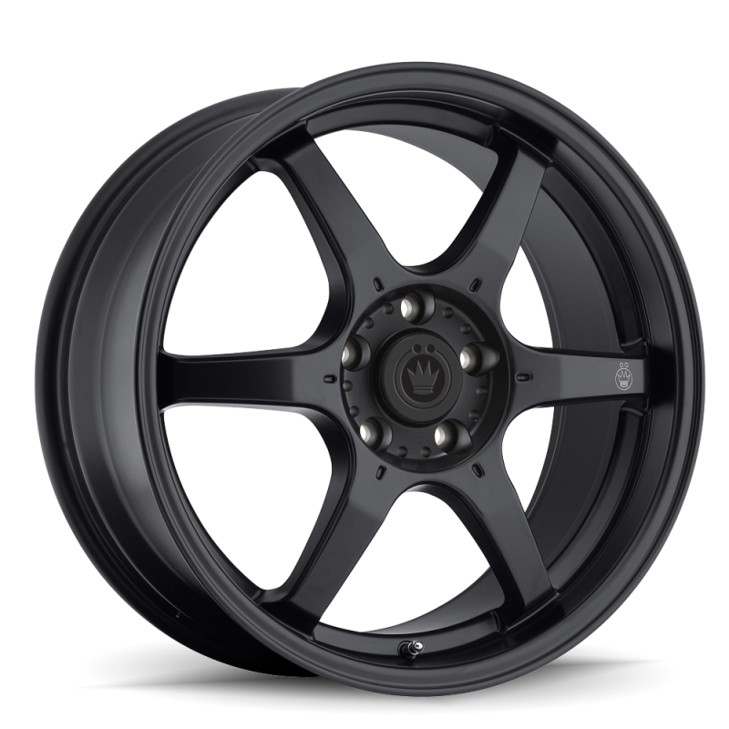 Konig BC67100405 - Backbone 16x7 4x100 ET40 Matte Black Milling Logo o ...