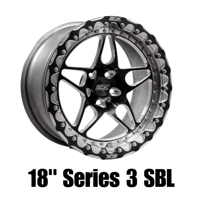Belak Wheels 18065475S32BS-NBL - 18x6 / 2.75in BS / 5x4.75 BP / High P ...