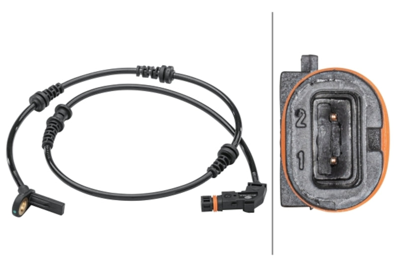 Hella 230048231 - ABS Wheel Speed Sensor – Complete Street Performance