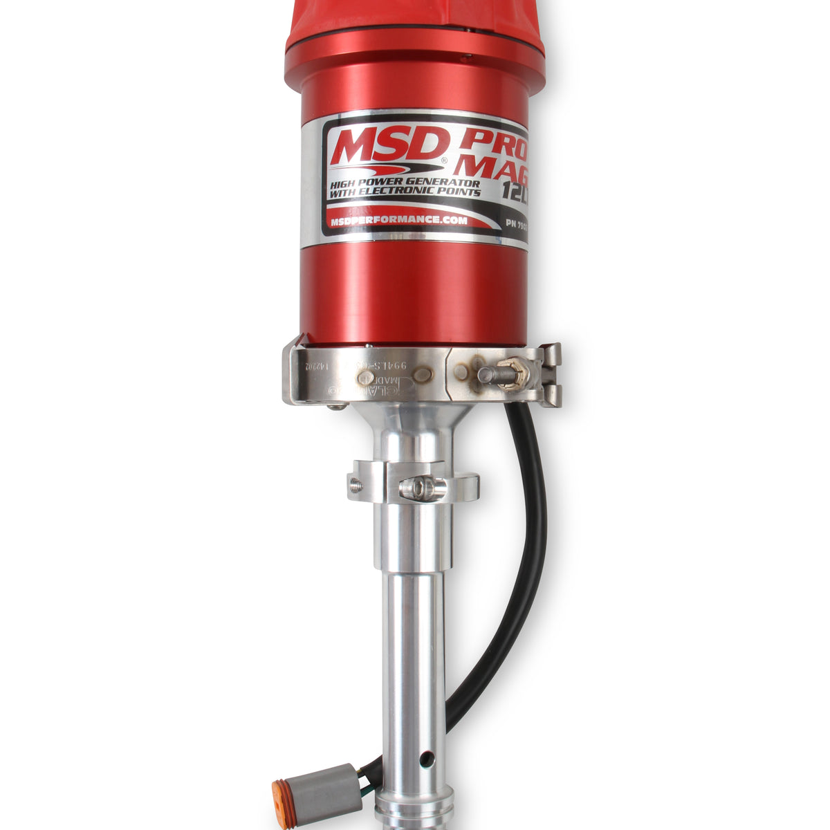 MSD 7908 - Pro Mag 12LT Generator, Chevy, Red – Complete Street Performance