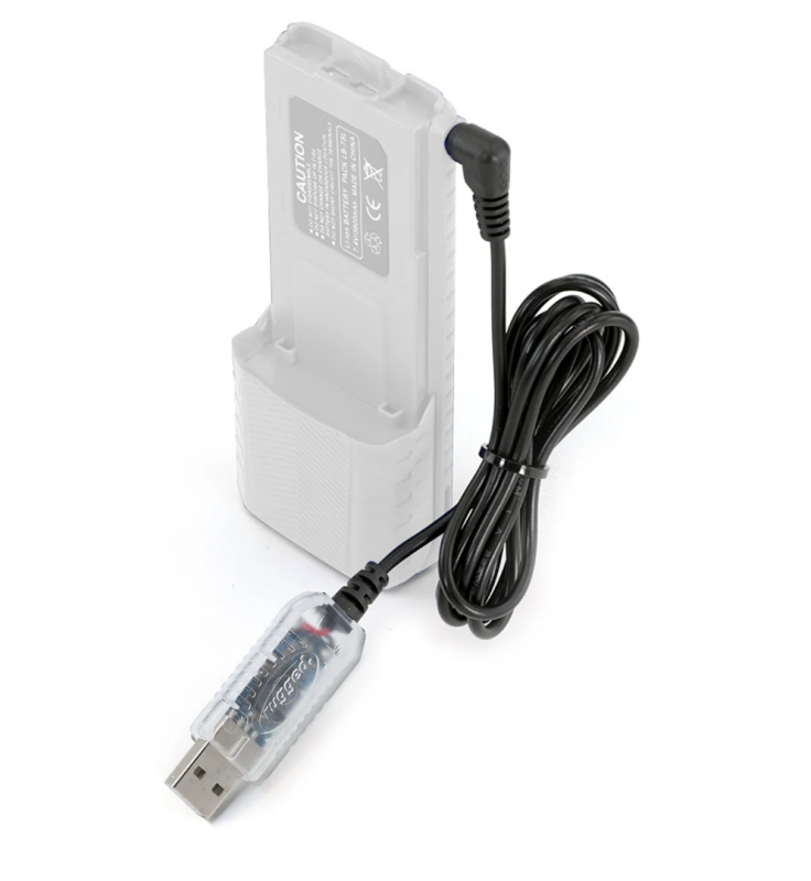 Rugged Radios USB-BAT-RH - USB Charging Cable for R1 - V3 - GMR2 and G ...