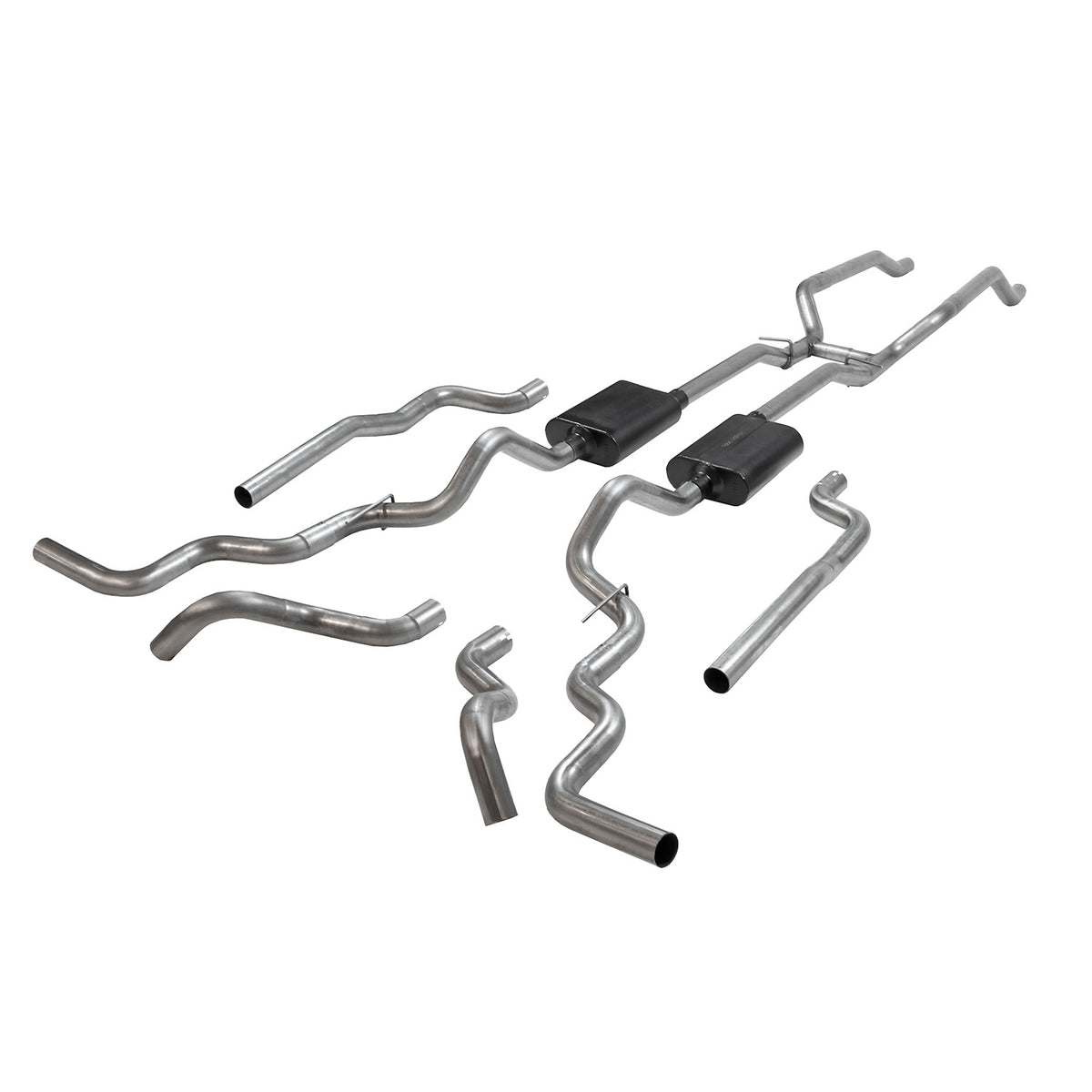 Flowmaster 817940 - American Thunder Crossmember-Back Exhaust System ...