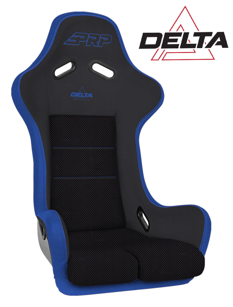 PRP Seats A37F-V - Delta Composite Seat Black and Blue – Complete ...
