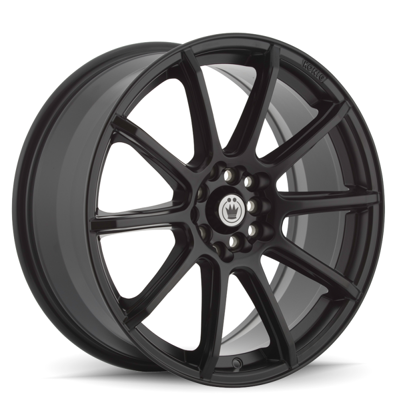 Konig CL76D08405 - Control 16x7 4x100 / 4x108 ET40 Matte Black ...