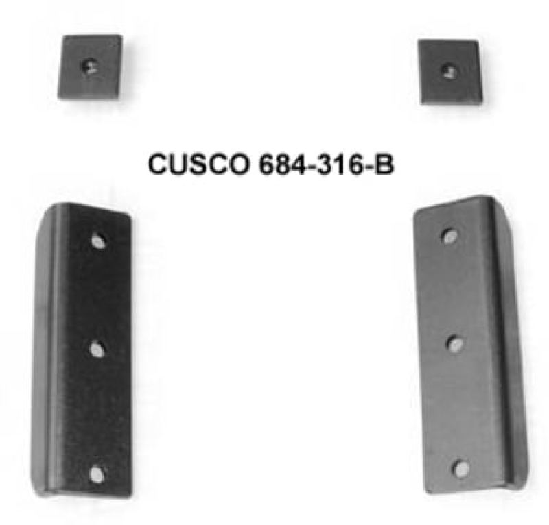 Cusco 684 316 B - Rear Harder Sway Bar Bracket (Body Side) 03-09 Subar ...
