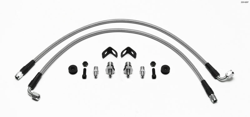 Wilwood 220-9287 - Flexline Kit Front Mitsubishi EVO VIII – Complete ...