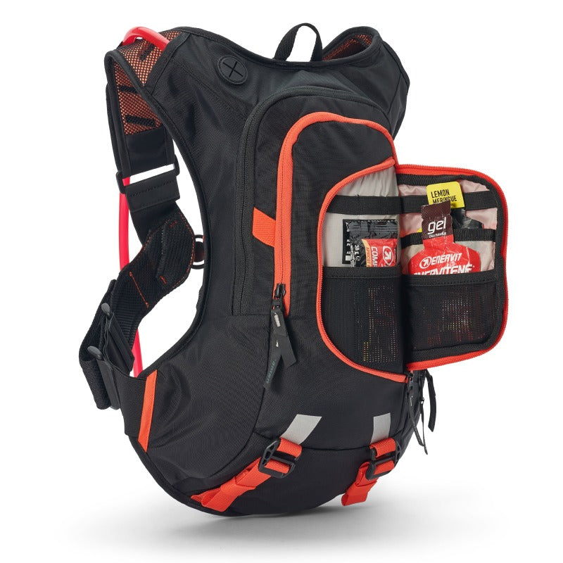 USWE 2083438 - Moto Hydro Hydration Pack 8L - Black/Factory Orange ...