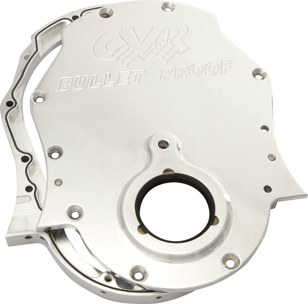 CVR Performance TC2454CL - BBC Billet Timing Cover 2-Piece - Polished ...