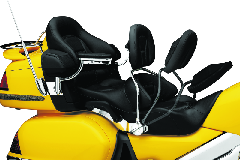 Kuryakyn 8990 - Rider Backrest Honda GL1800 01-10 Models Chrome ...