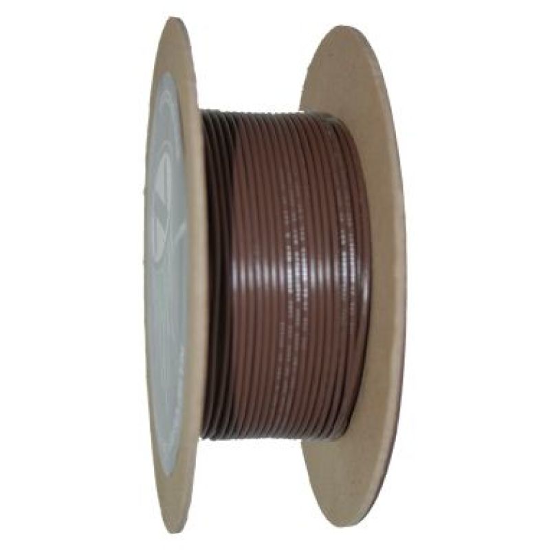 NAMZ NWR-1-100 - OEM Color Primary Wire 100ft. Spool 18g - Brown ...