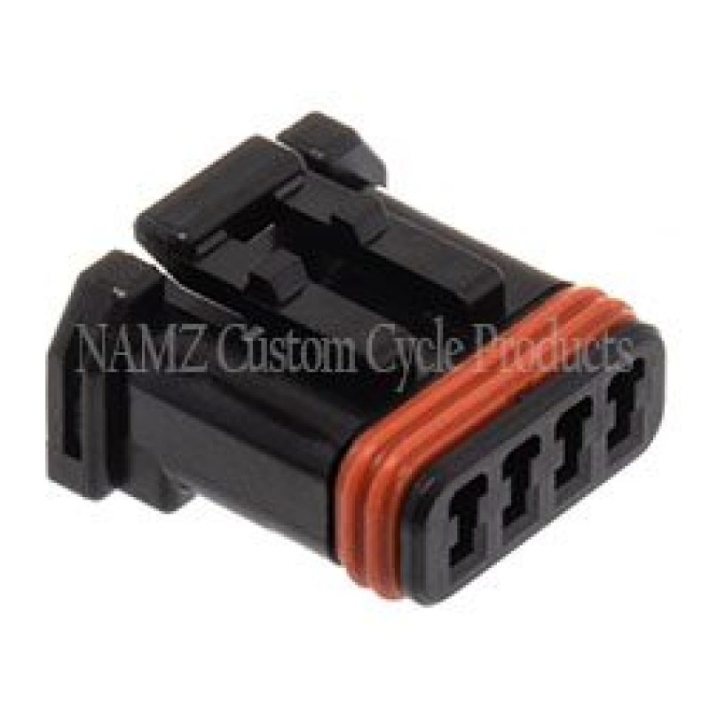 NAMZ NJ-4S51 - JAE MX-1900 4-Position Female Black Socket Housing (HD ...