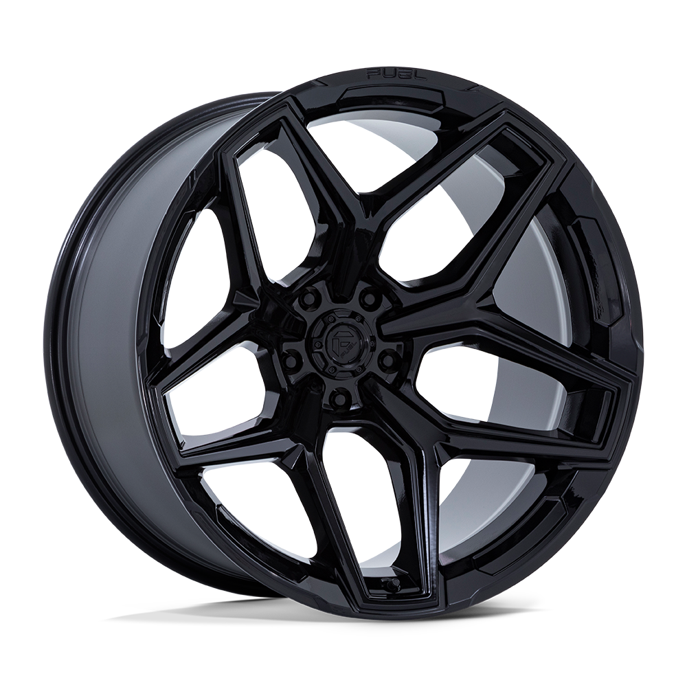 Fuel Wheels FC854BX17905012N - Flux 17X9 Gloss Black – Complete Street ...