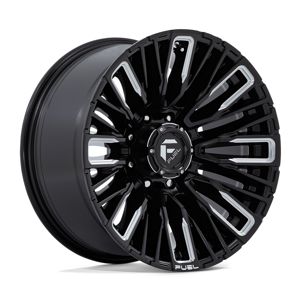 Fuel Wheels D84920001747 - D849 Rebar 20X10 Gloss Black Milled ...