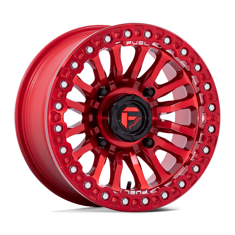 Fuel Wheels FV125QX15704010 - Fv125 Rincon Utv Beadlock 15X7 Candy Red ...
