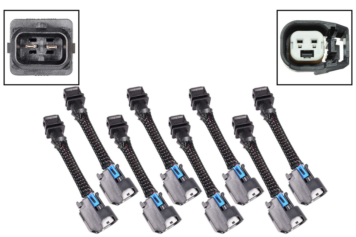 ICT Billet WAINJ31 - Harness Adapter Jetronic EV1 to EV6 Injector ...