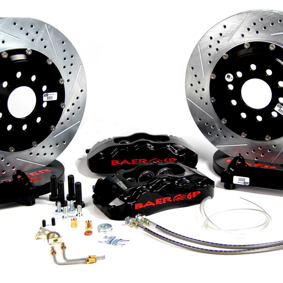 Baer Brakes 4261422B - Brake System 14 Inch Front Pro+ Black 03-06 Mar ...