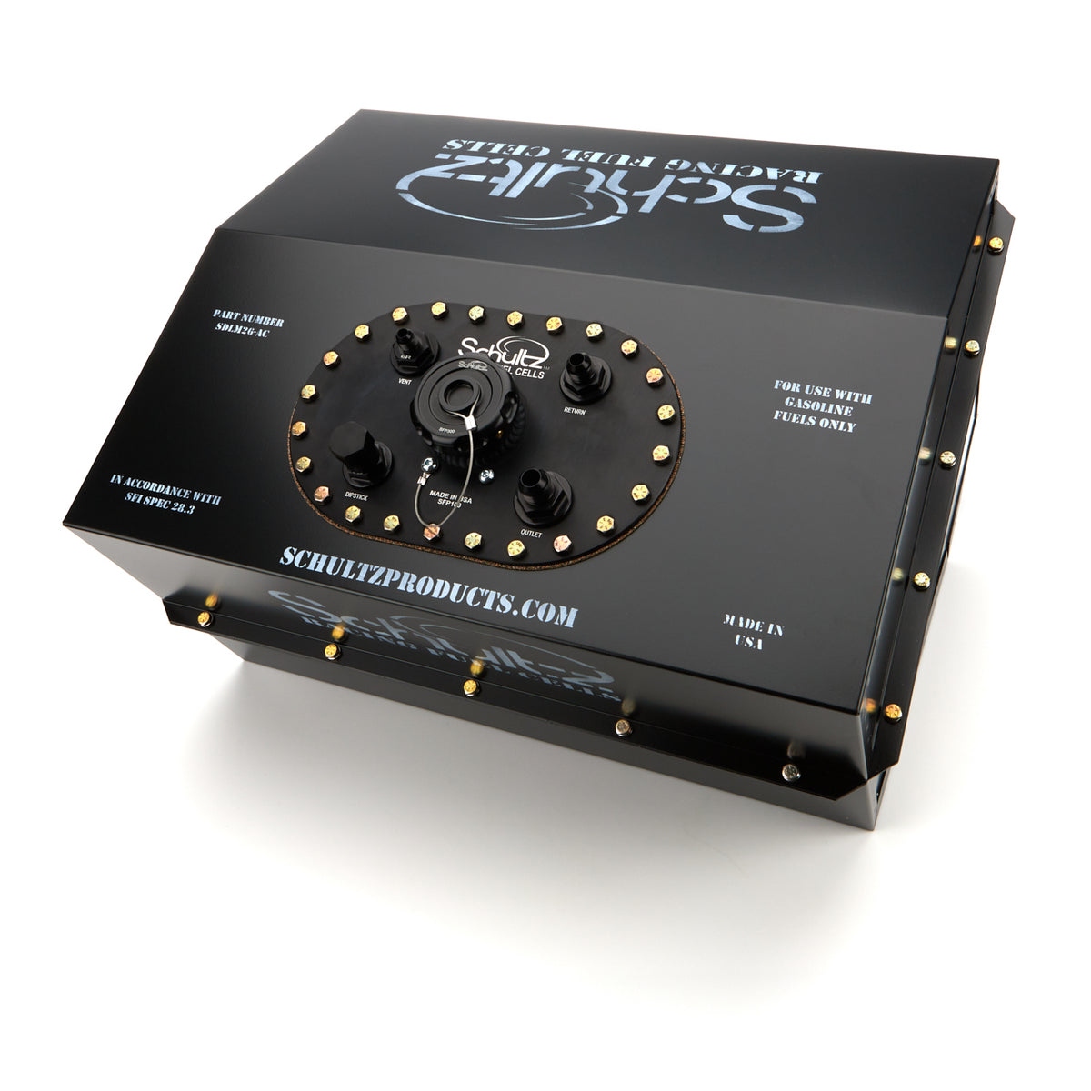 Schultz SLM28-DLM-AC - Fuel Cell 28gal Ultimate Dirt Late Model Alum C ...