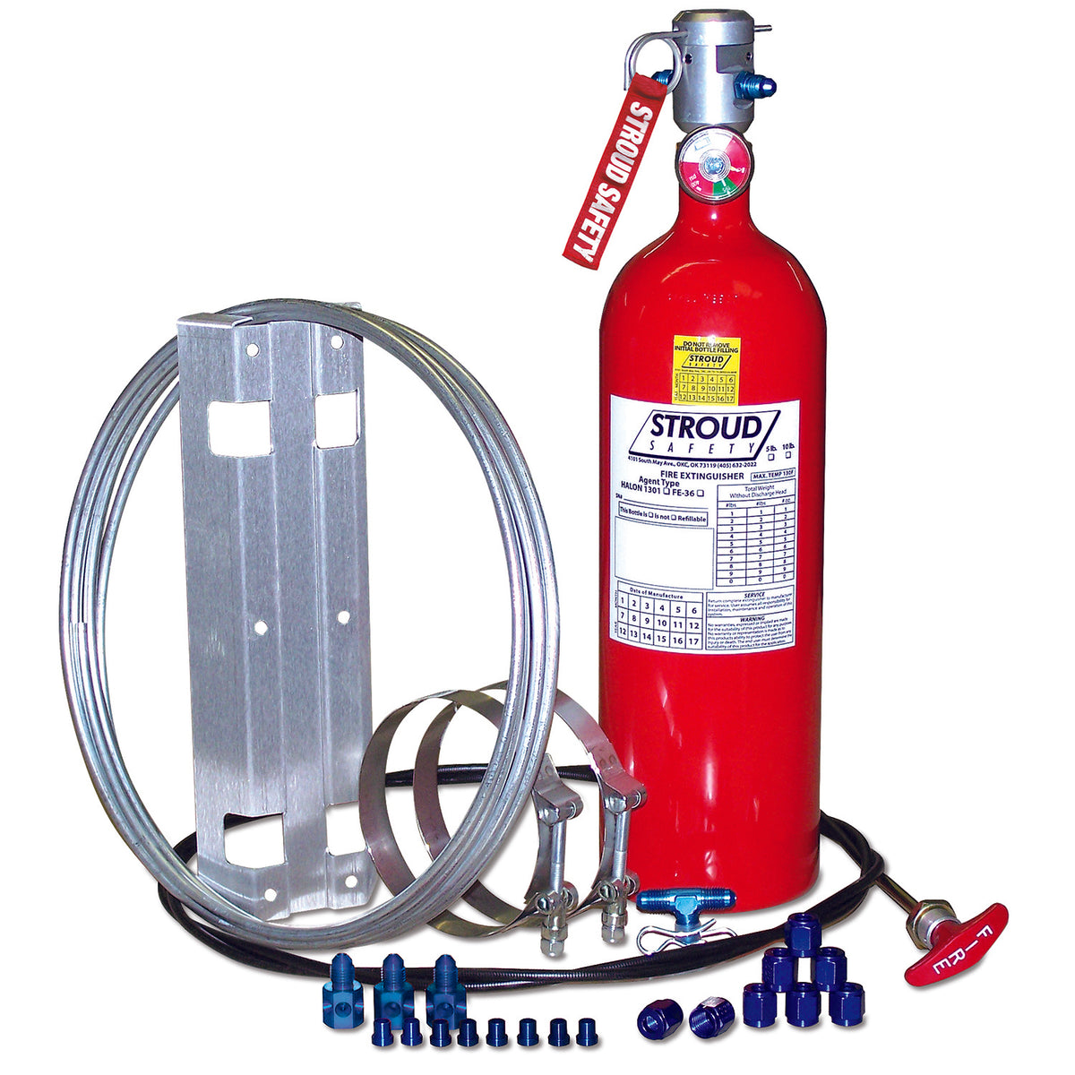 Stroud Safety 9302 - Fire Suppression System Novec 1230 5lb Pull Cabl ...